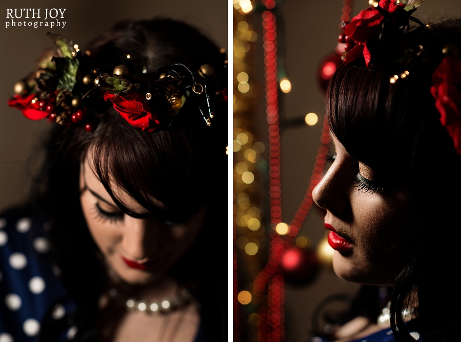 Vintage Inspired Christmas Portrait » ruthjoyphotography.com